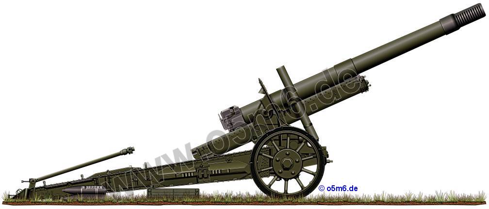 Ww2 Howitzer Drawing